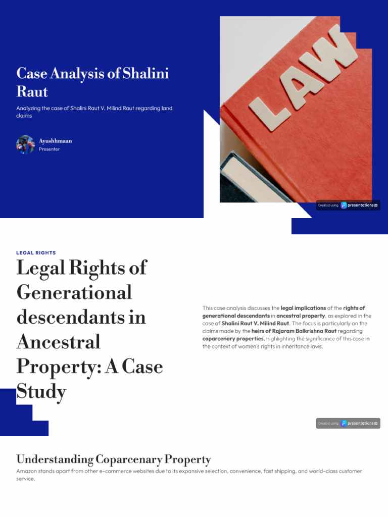 Case Analysis of Shalini Raut V. Milind Raut | PDF