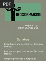 Decision Making Notes (Complete) | PDF | Decision Making | Brainstorming