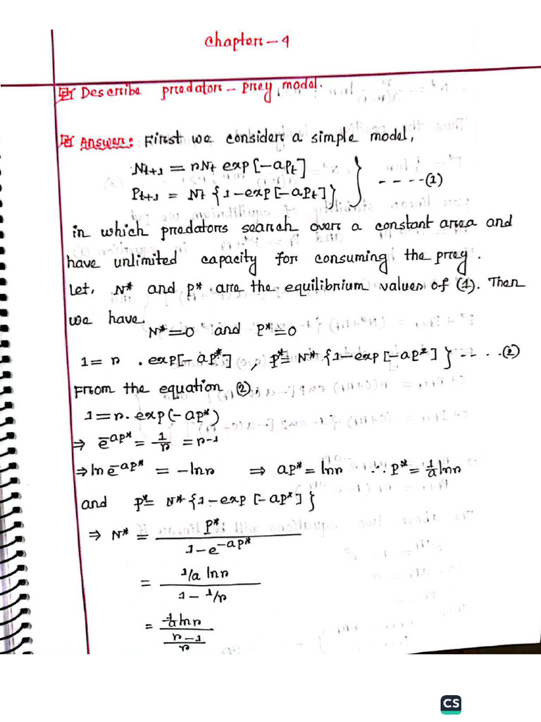 Chapter 4 (Mathematical Modeling) | PDF