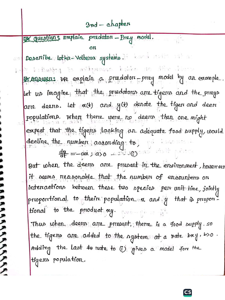 Chapter - 3 (Mathematical Modeling) | PDF