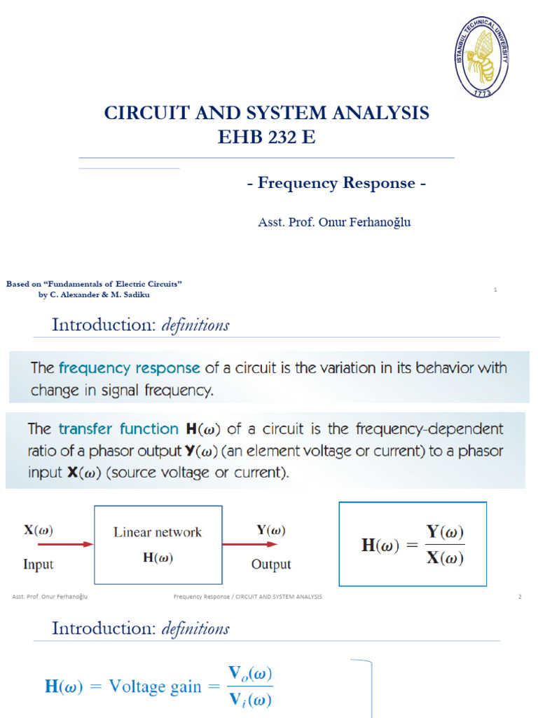 CSA 6 - Frequency Response | PDF | Decibel | Resonance