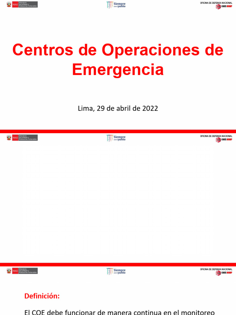 Coes Mimp | PDF | Saneamiento