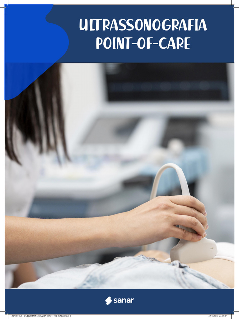 APOSTILA - ULTRASSONOGRAFIA POINT-OF-CARE - Fechado | PDF | Ultrassom médico