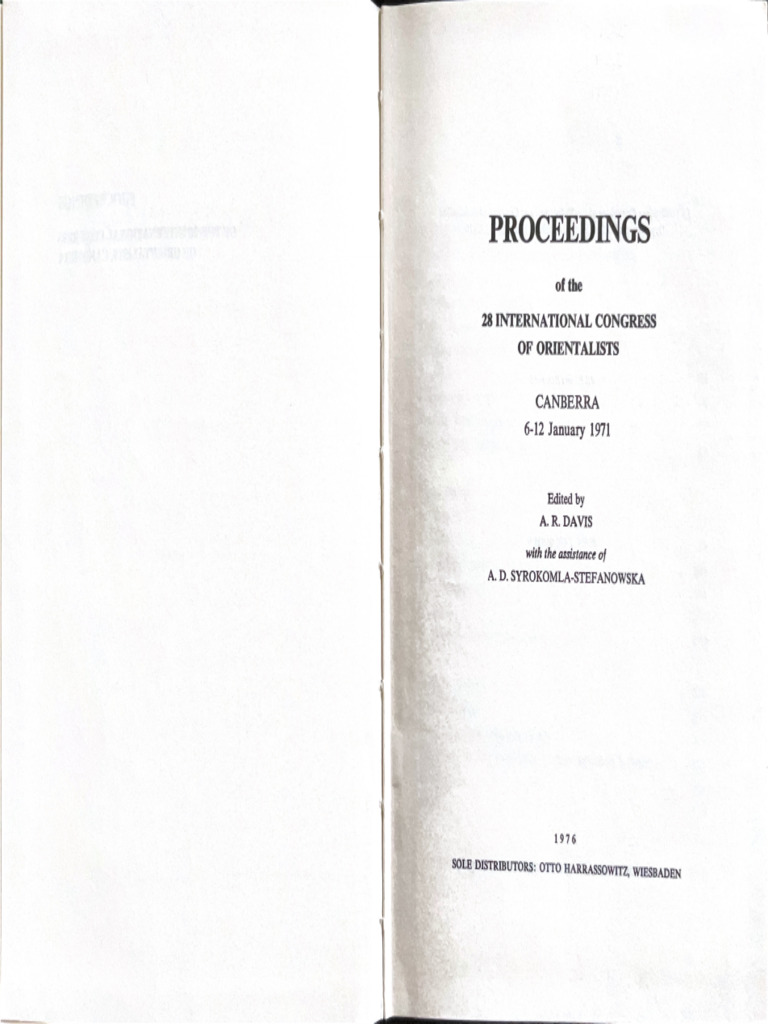 Grandhari and Kuchean Bernhard, Franz 1971 | PDF