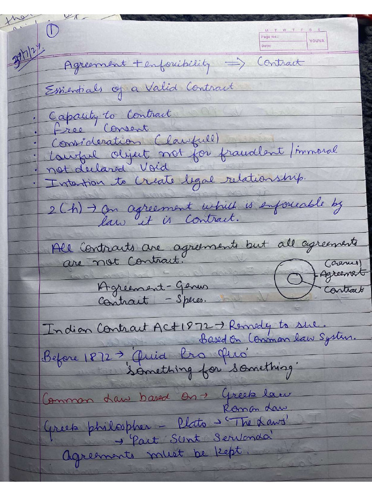 1 31 July Contract | PDF