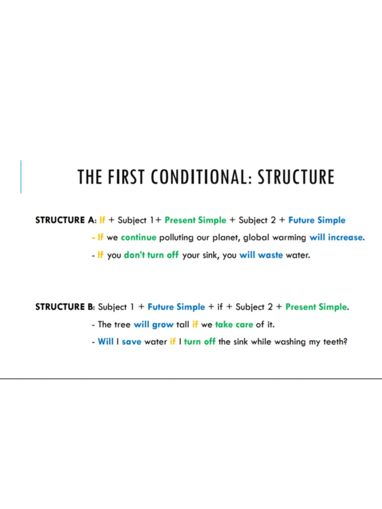 Inglés Condicional | PDF