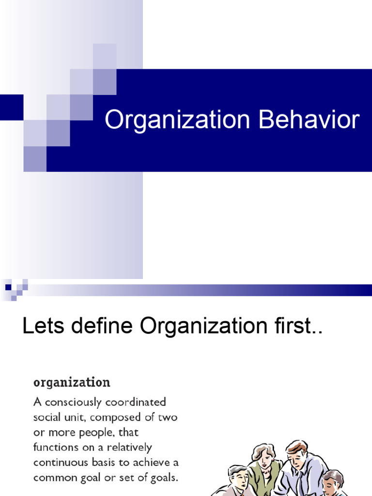 Organization Behavior.ppt | PDF | Employment | Psychology