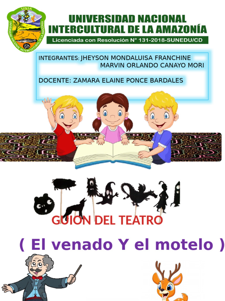 Guion de Teatro - Jheyson 2 | PDF
