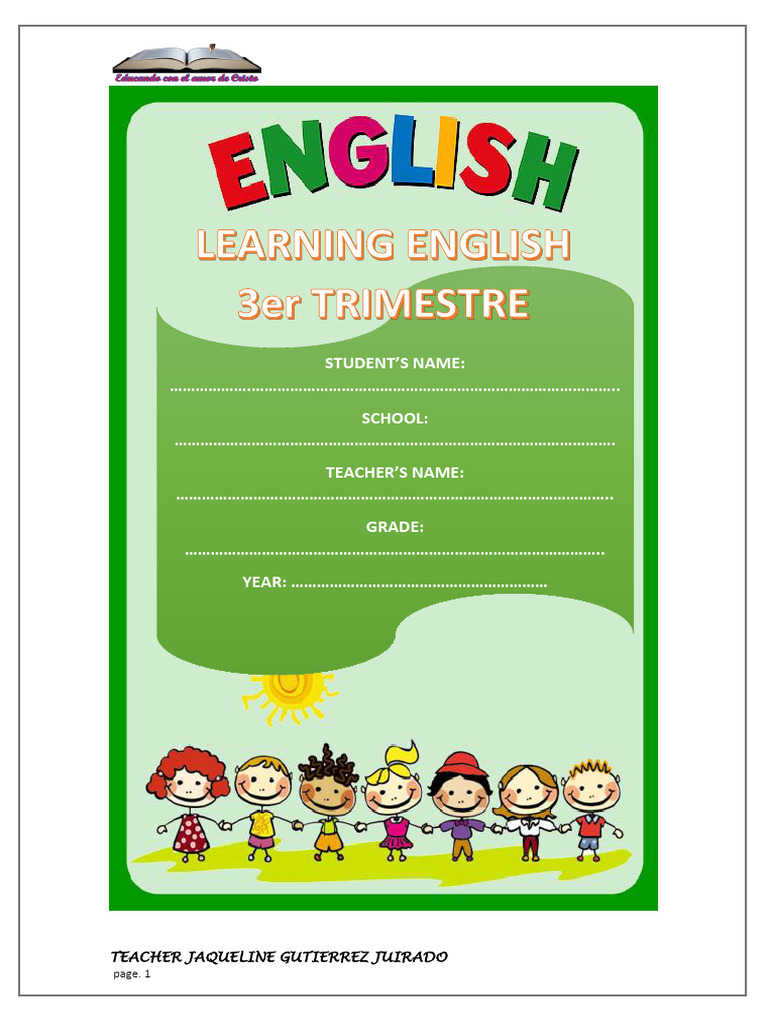 English Book - 2do Prim - 3er Trimestre | PDF