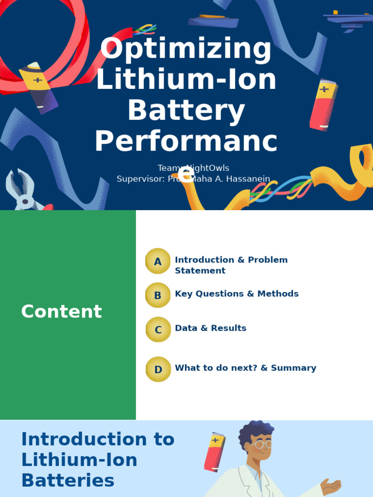 Probability Project Slides | PDF | Lithium Ion Battery | Electricity