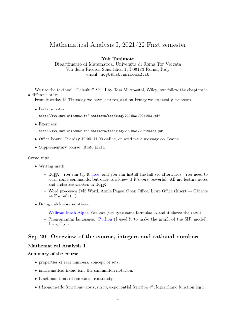 Advanced Evt Ivt Theoremproofs | PDF | Set (Mathematics) | Real Number