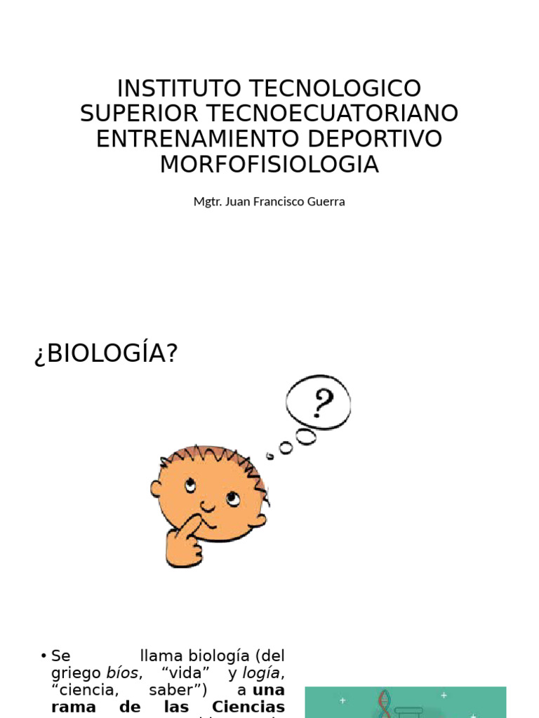 Material de Clase - Morfo 1 | PDF | Biología | Vida