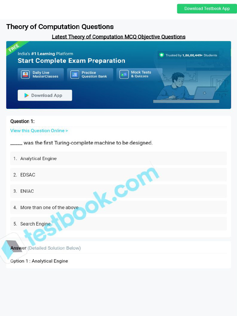 mcq-on-theory-of-computation--5eea6a1239140f30f369ed90 | PDF