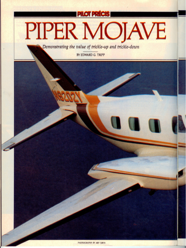1983 Piper PA-31P-350 Mojave | PDF