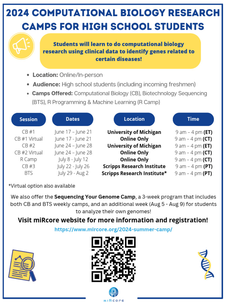 2024 Mircore Summer Camp Flyer 1 | PDF