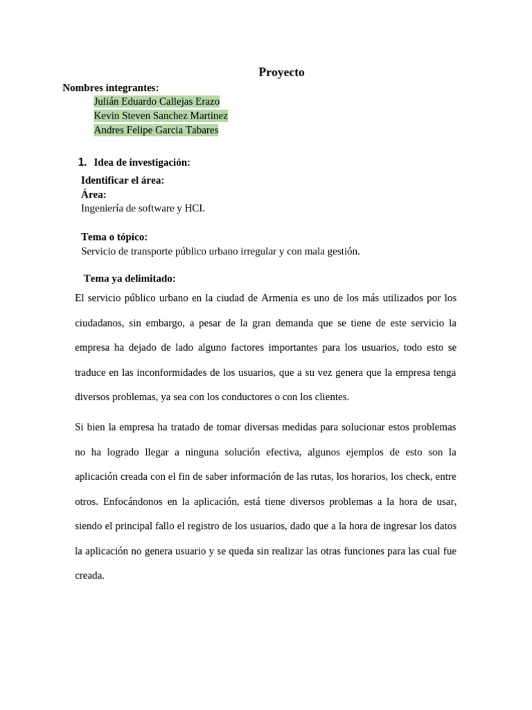 Borrador Anteproyecto | PDF | Sistema de información geográfica | Transporte