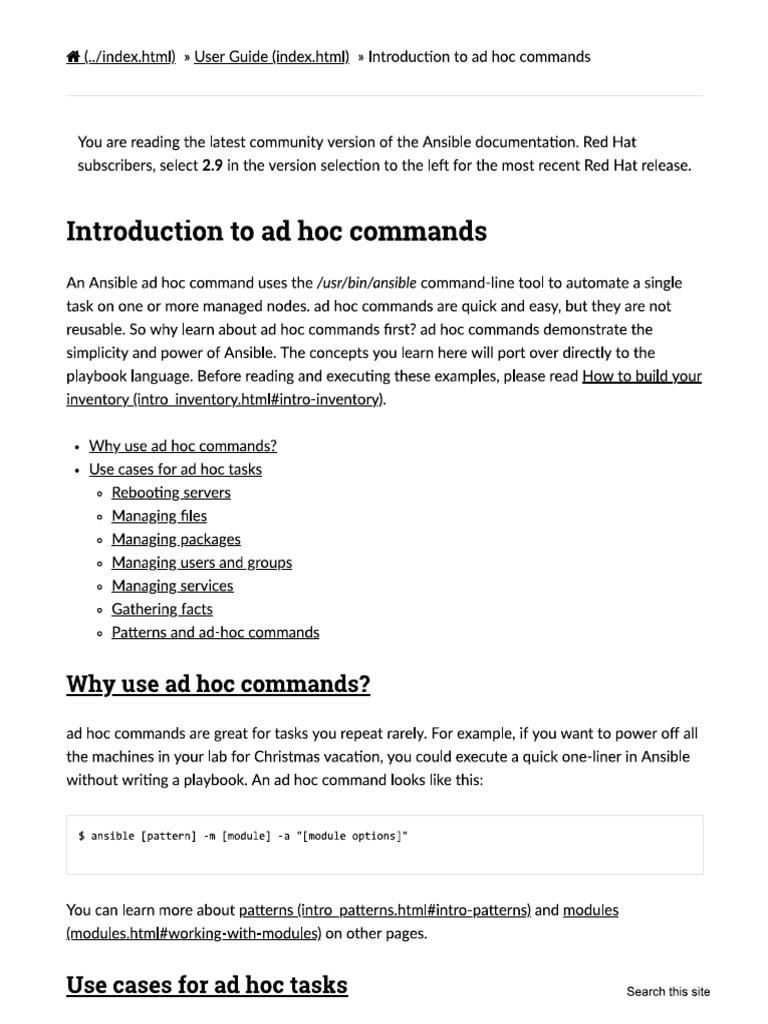 Using Ansible Modules | PDF