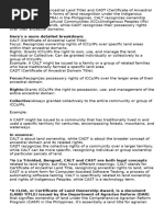 Understanding CLOA Titles in the Philippines | PDF | Concurrent Estate ...