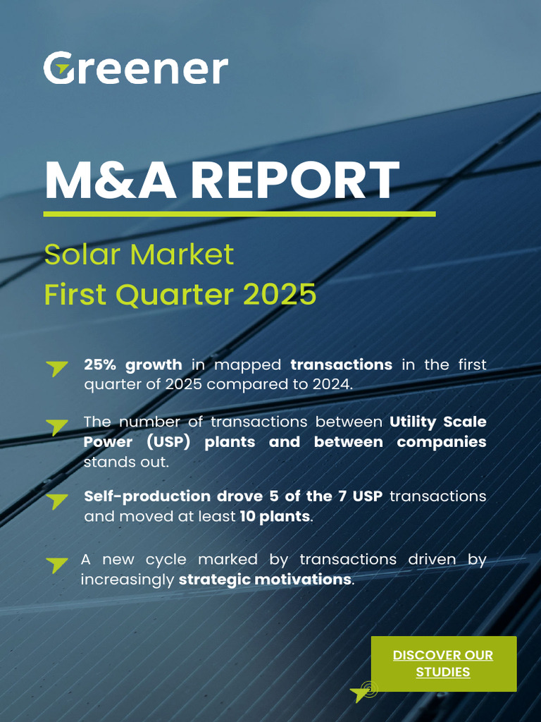 MNA Report First Quarter of 2025 | PDF | Mergers And Acquisitions ...