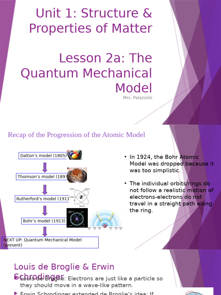 2 Quantum Model & Numbers | PDF | Atomic Orbital | Electron