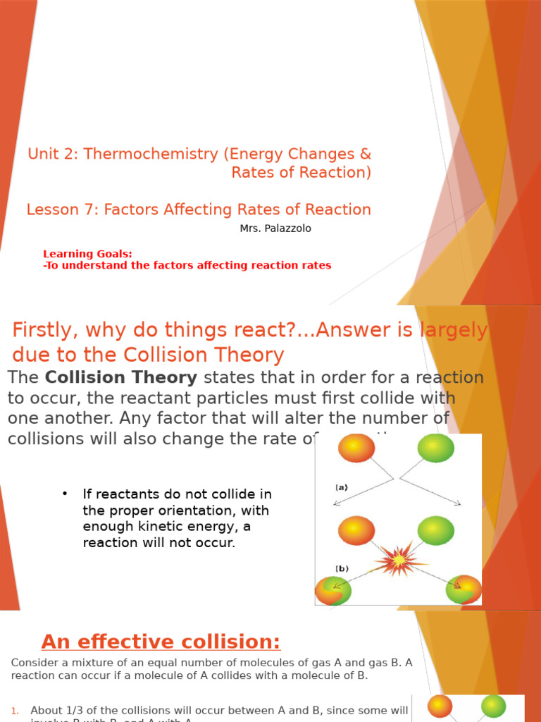 7 Factors Affecting Rate of Reaction | PDF | Reaction Rate | Chemical ...