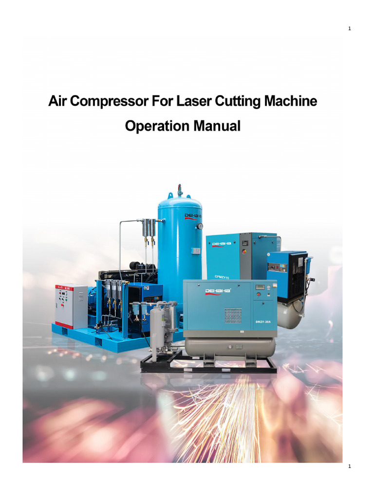 Fiber Laser Compressor User Manual by DHH 2021 | PDF | Valve | Clothes ...