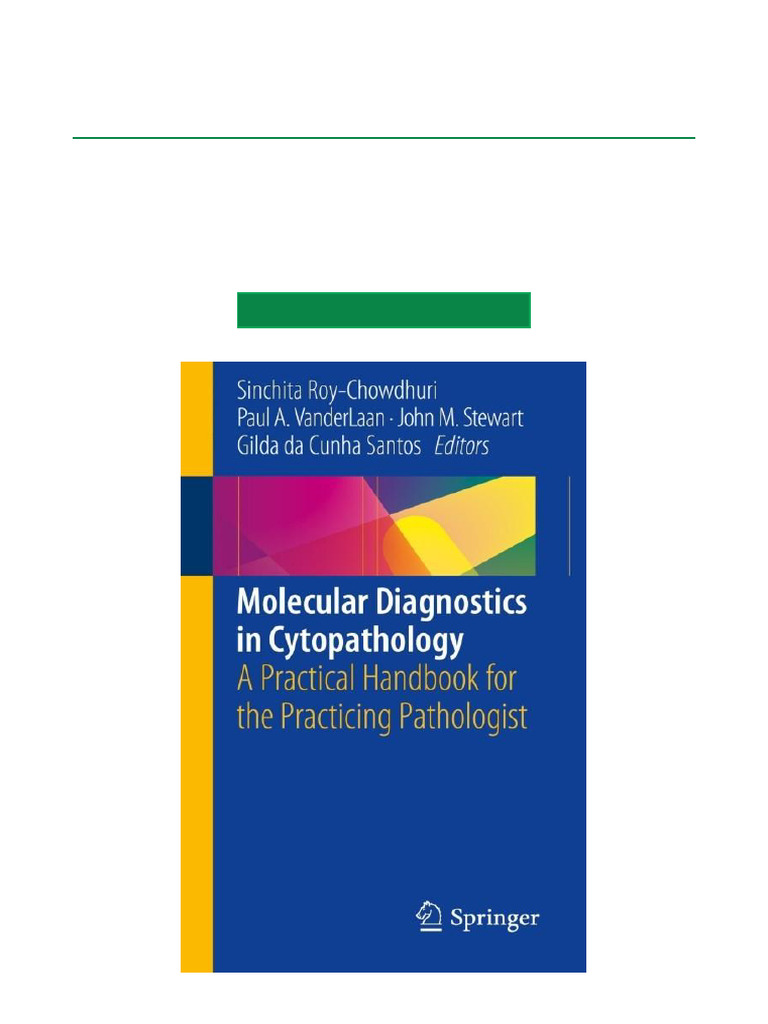 Trending Now Molecular Diagnostics in Cytopathology A Practical Handbook for the Practicing ...