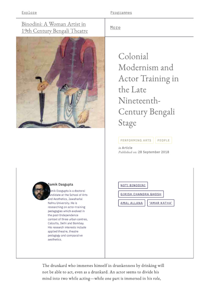 Binodini Dashi | PDF