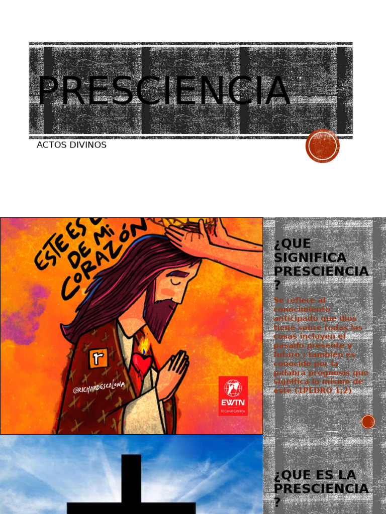 Presciencia PPT EXPO | PDF | Cristo (título) | Pablo el apóstol