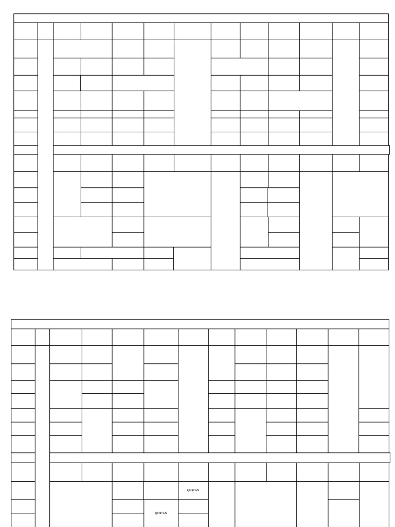 General Timetable - 3rd Term 2024-2025 Academic Session2 | PDF ...