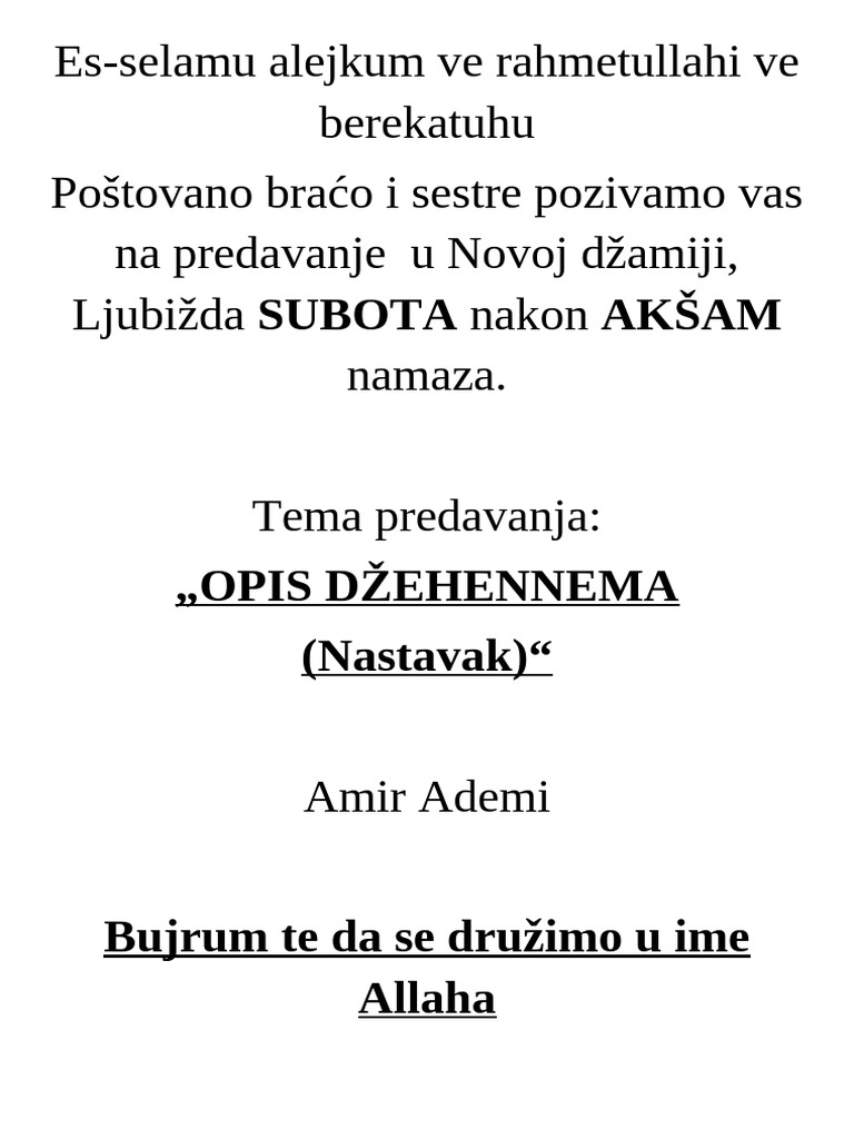 Ders Subota | PDF