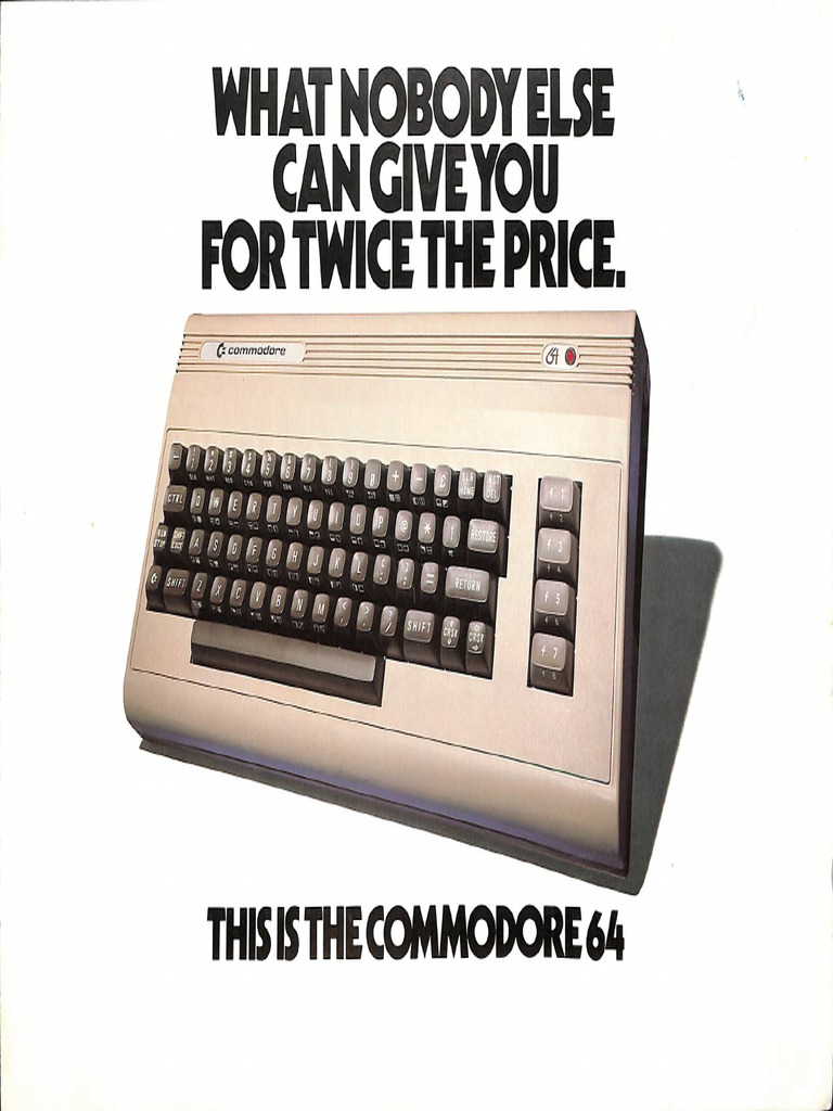 Commdore 64 Promotional Booklet | PDF