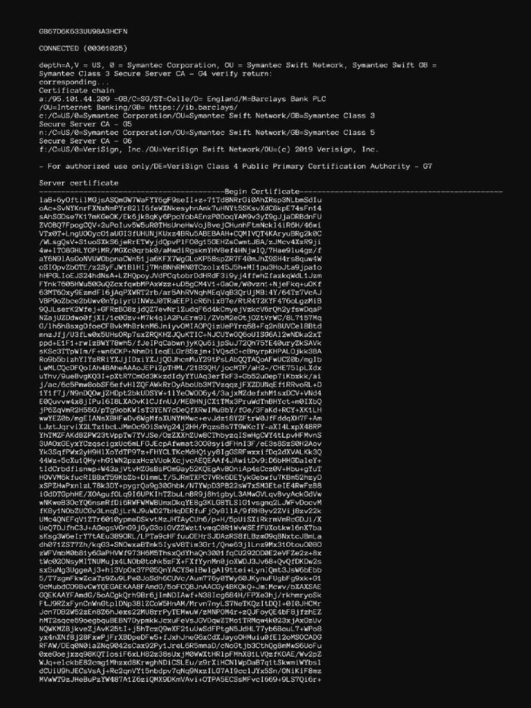 No Final Codes - BLACKSCREEN - 13092 - 241127 - BARC - GB41587428212324 - Page-0001 | PDF