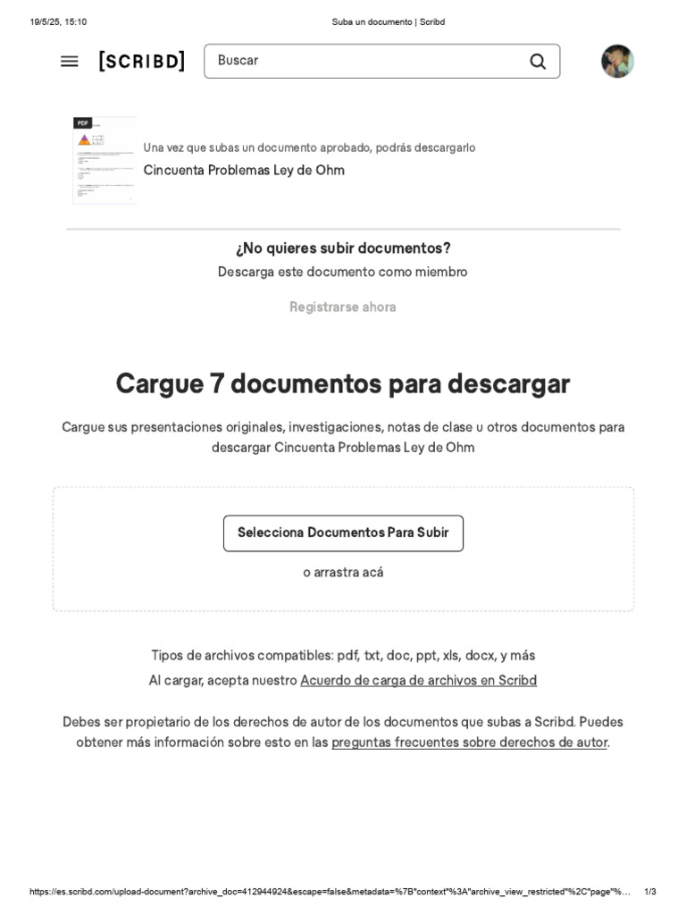 Suba Un Documento - Scribd | PDF | Scribd | Red mundial