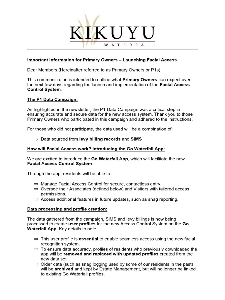 Long Form Implementation Rationale - Go Waterfall at Kikuyu | PDF ...