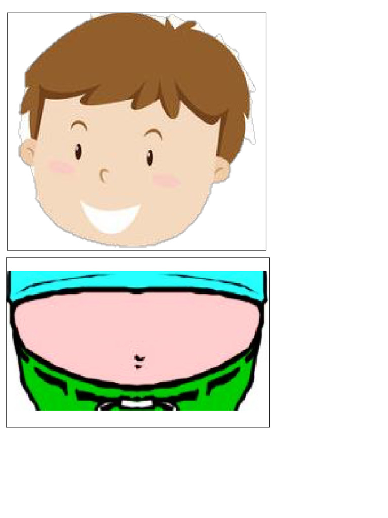 BODY PARTS-picture Dictionary | PDF