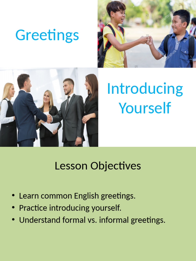 Greetings_and_Introducing_Yourself | PDF