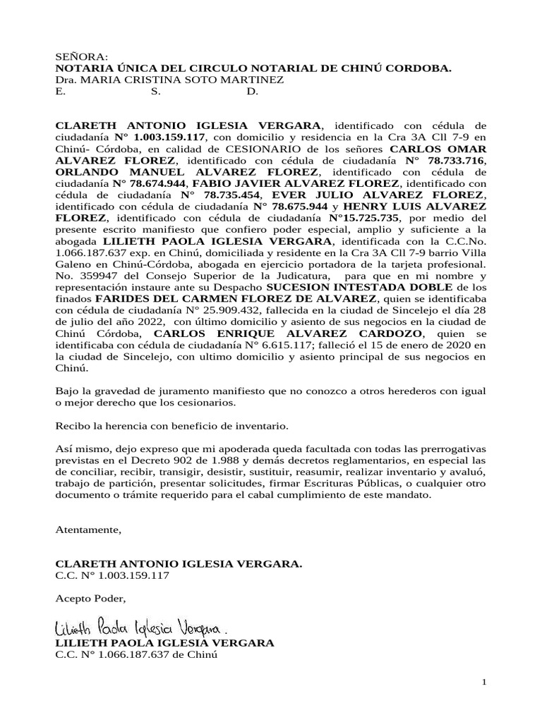 Poder Clareth | PDF | Ley común