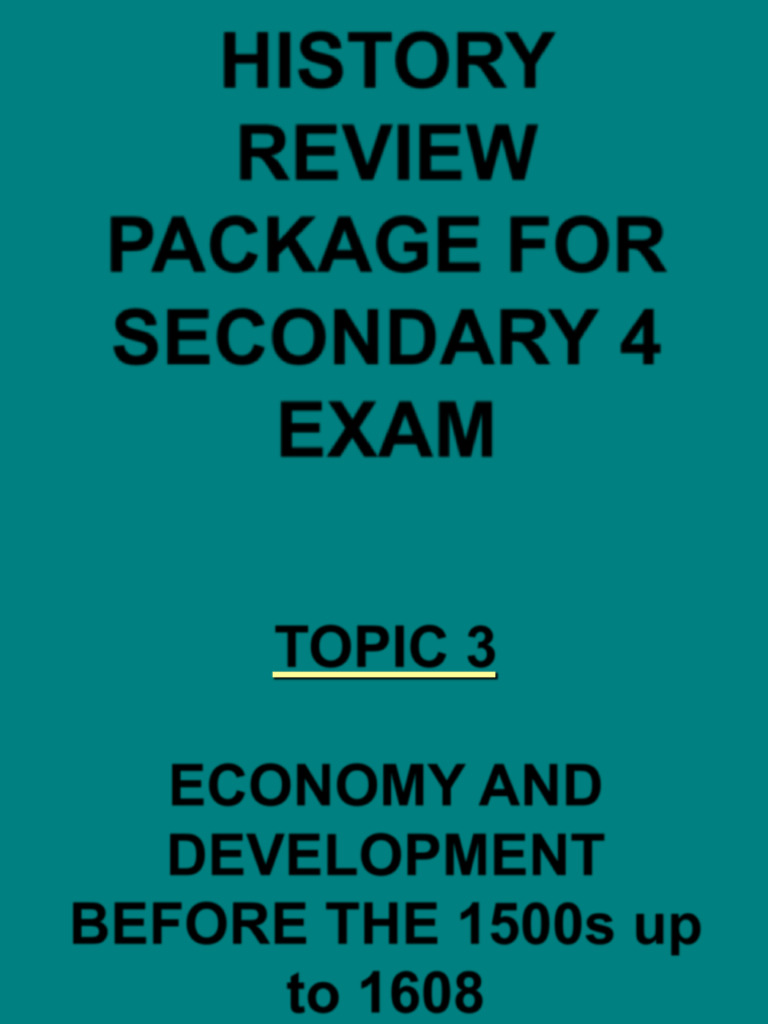 Review Package History 2 | PDF | New France | Quebec