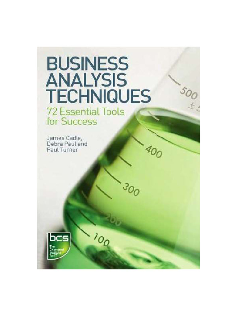 Business Analusis 72 Essential Tools For Business | PDF