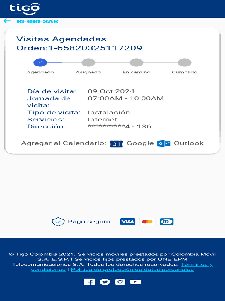 Mi Tigo - Paga en Línea | PDF