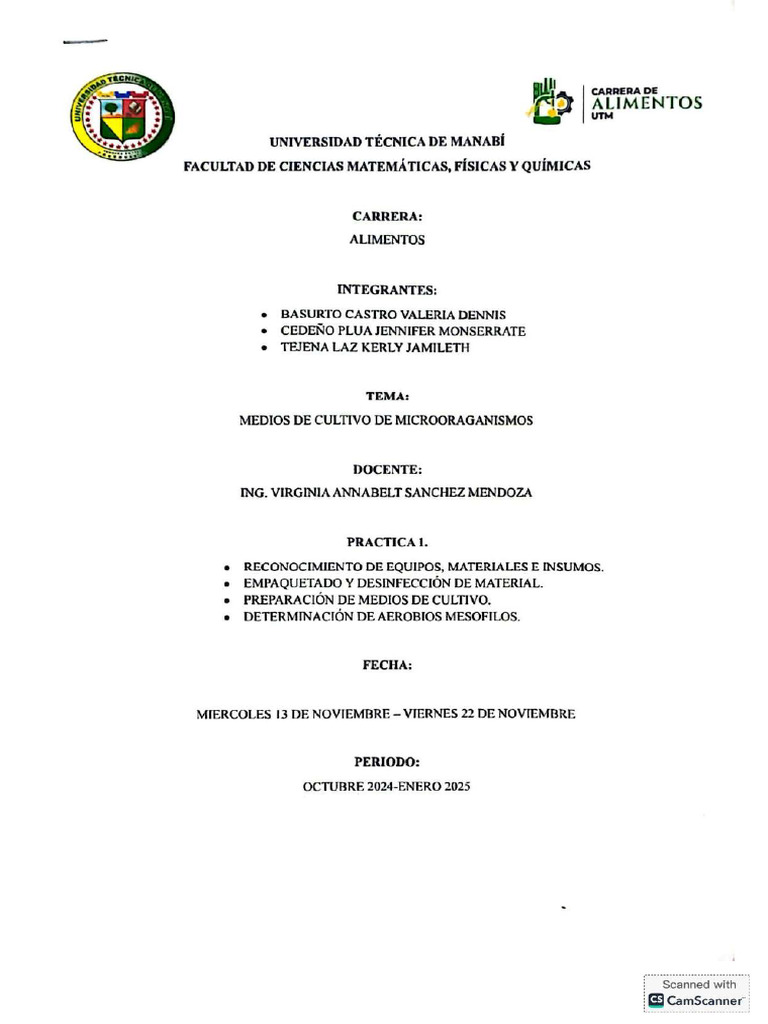 Microbiología Informe - Compressed | PDF