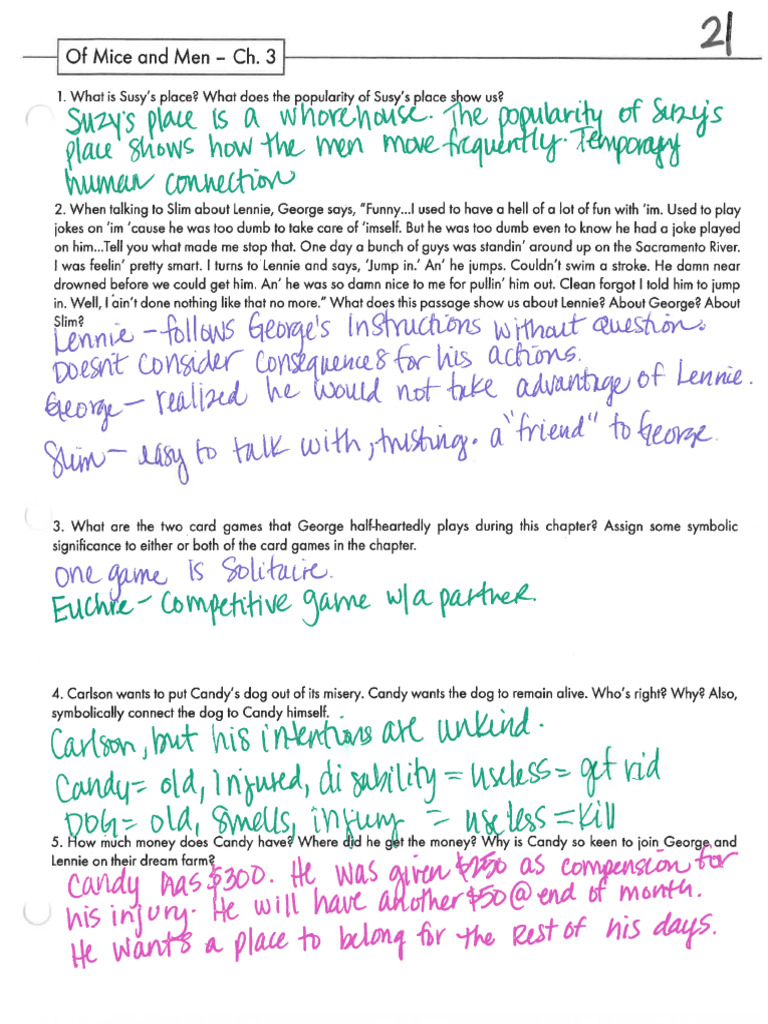 Chapter 3 Questions and Scavenger Hunt | PDF