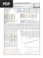 Meyerhof's Bearing Capacity Method | PDF | Solid Mechanics | Soil
