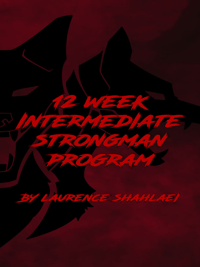Laurence 12 Week Program | PDF | Strength Training | Physical Fitness