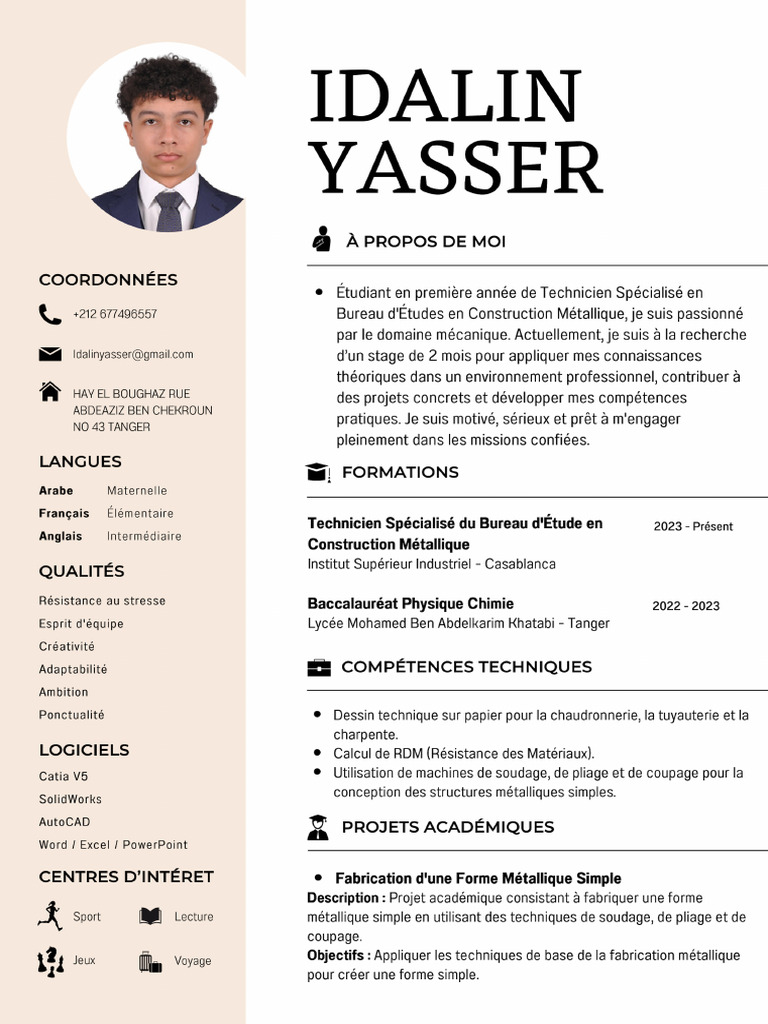 CV Idalin Yasser | PDF