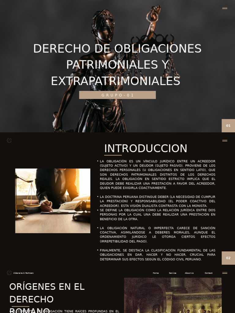 Derecho de Obligaciones Patrimoniales y Extrapatrimonialess | PDF | Pagos | Justicia