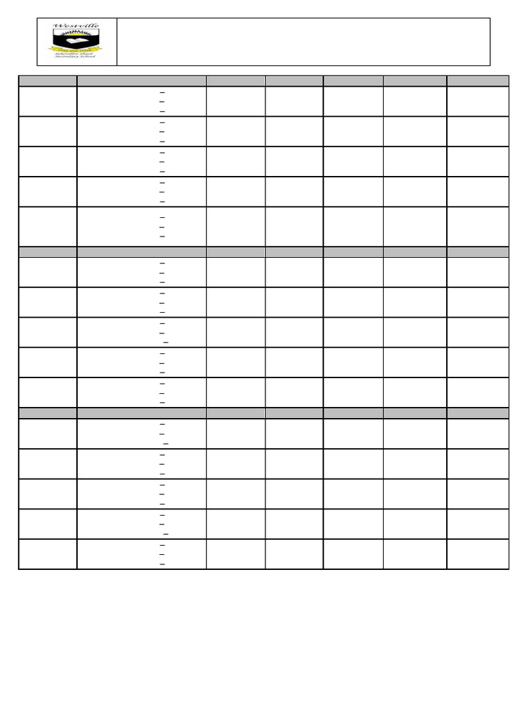 June Exam Timetable Final-1 | PDF | Educational Stages | Secondary ...