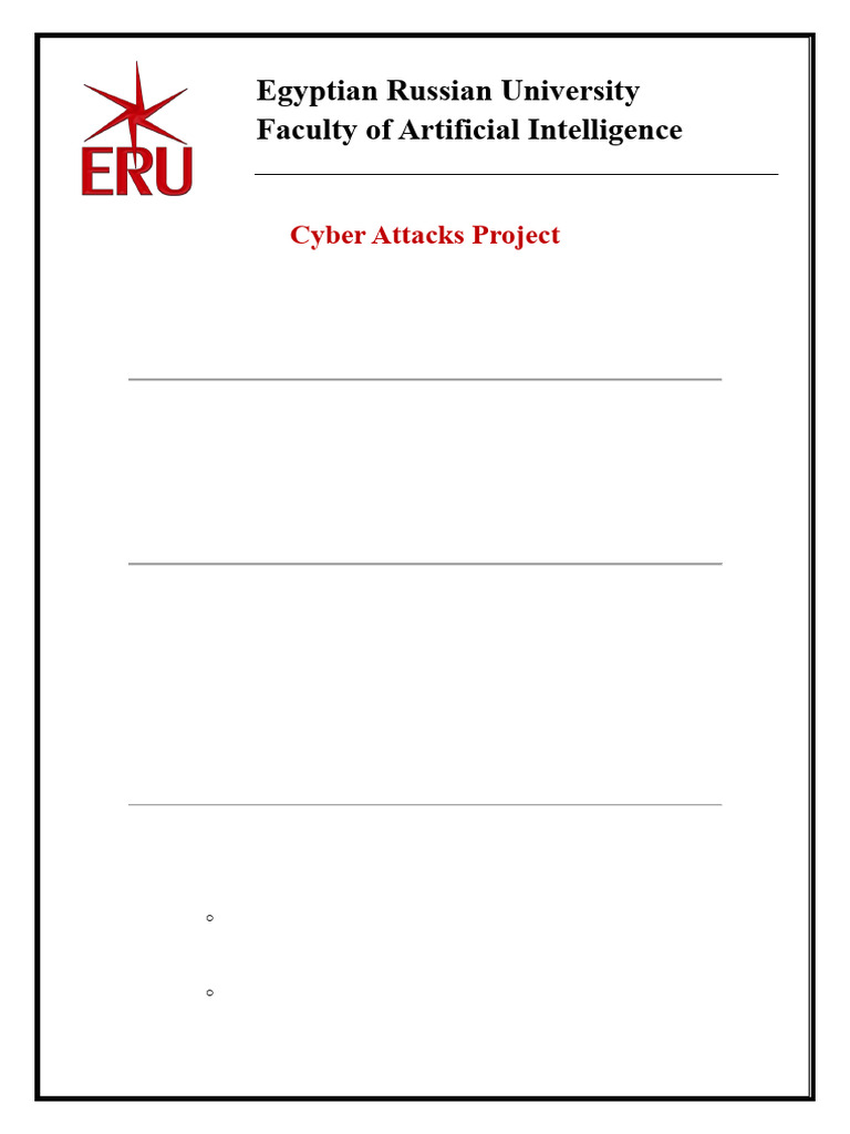 Cyber Project Description | PDF