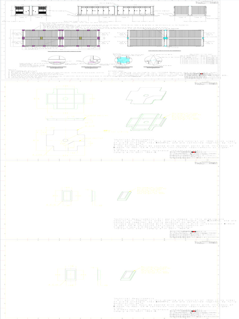 Aqua C2.5H_STD_ESS Enclouser Foundation Drawing-A0-250114 | PDF